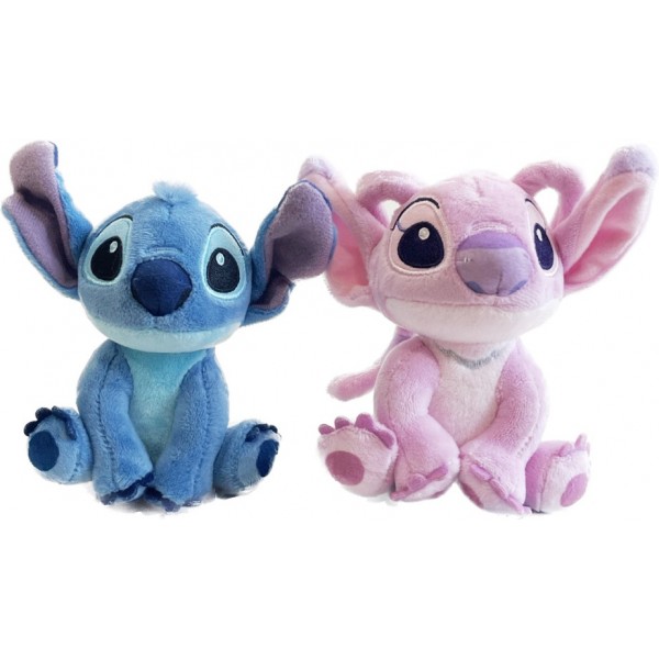 Disneyland Paris Stitch and Angel Shoulder Plush Shoulder Sitter Soft ...