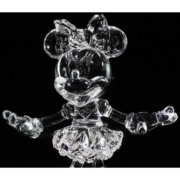 Minnie Mouse Large Glass Figure, by Arribas Glass Collection