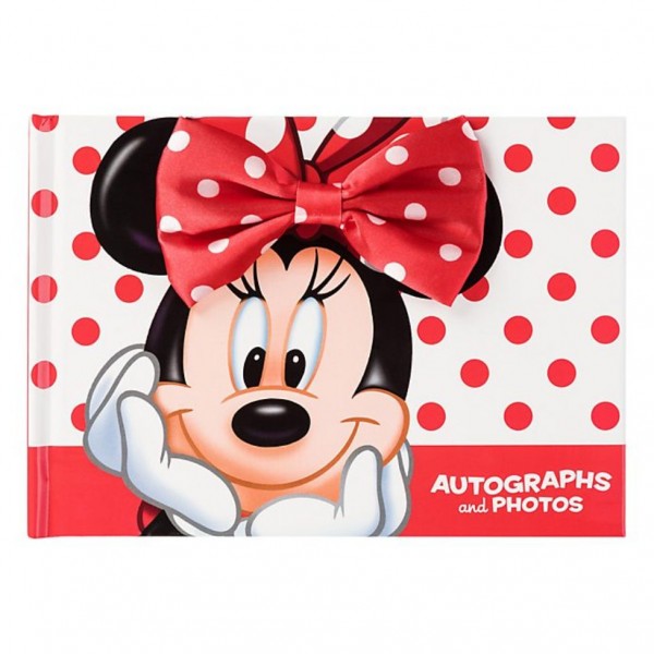 Disneyland Paris Minnie Mouse Autograph Book and Pen