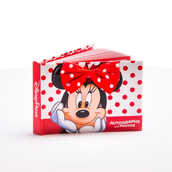 Disneyland Paris Minnie Mouse Autograph Book and Pen